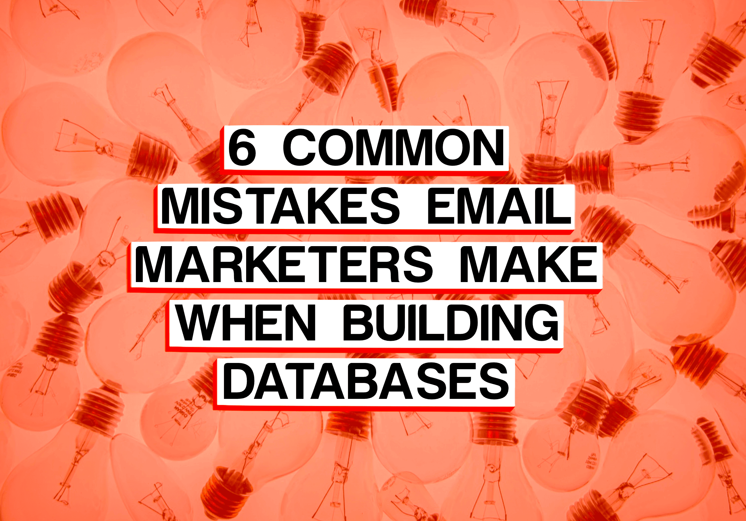 6 Common Mistakes When Building Databases